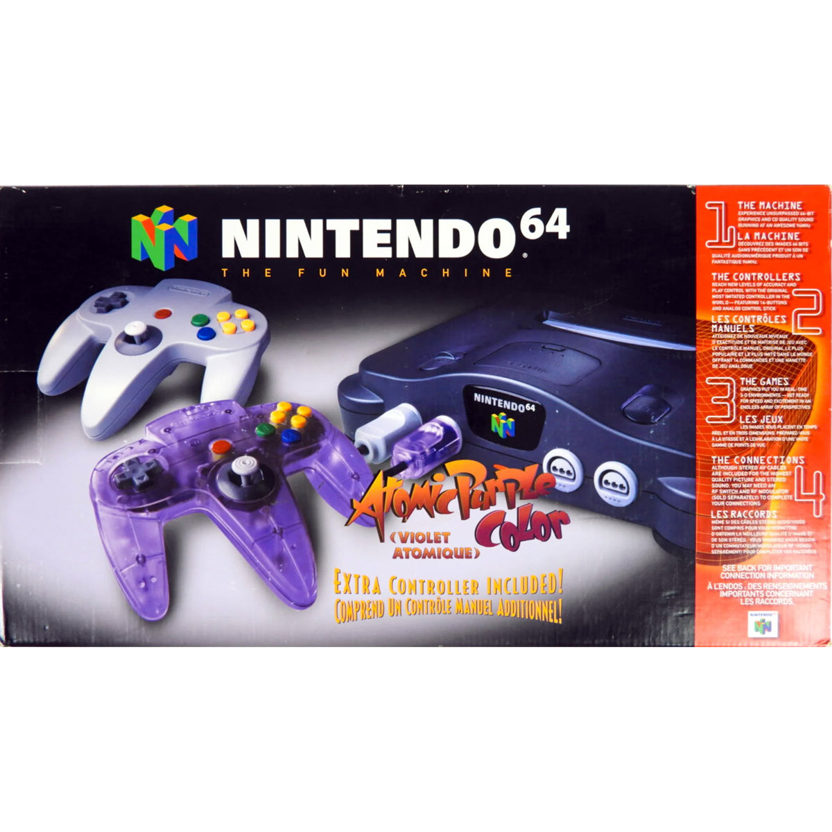 Nintendo 64 Atomic Purple Bundle (Complete in Box)| Microplay Newmarket
