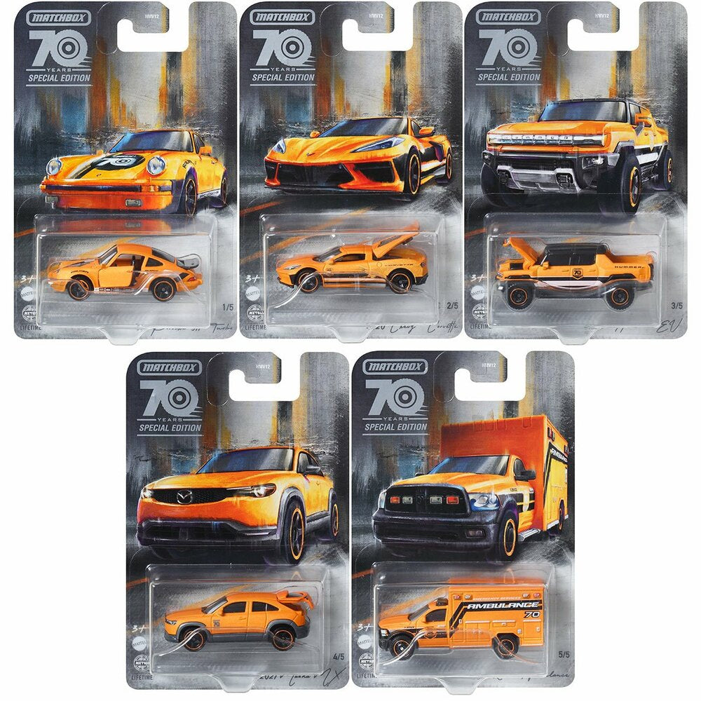 Matchbox 70 Years Special Edition Moving Part Set| Microplay Newmarket