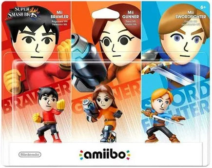 Super Smash Bros Mii Amiibo 3-Pack| Microplay Newmarket
