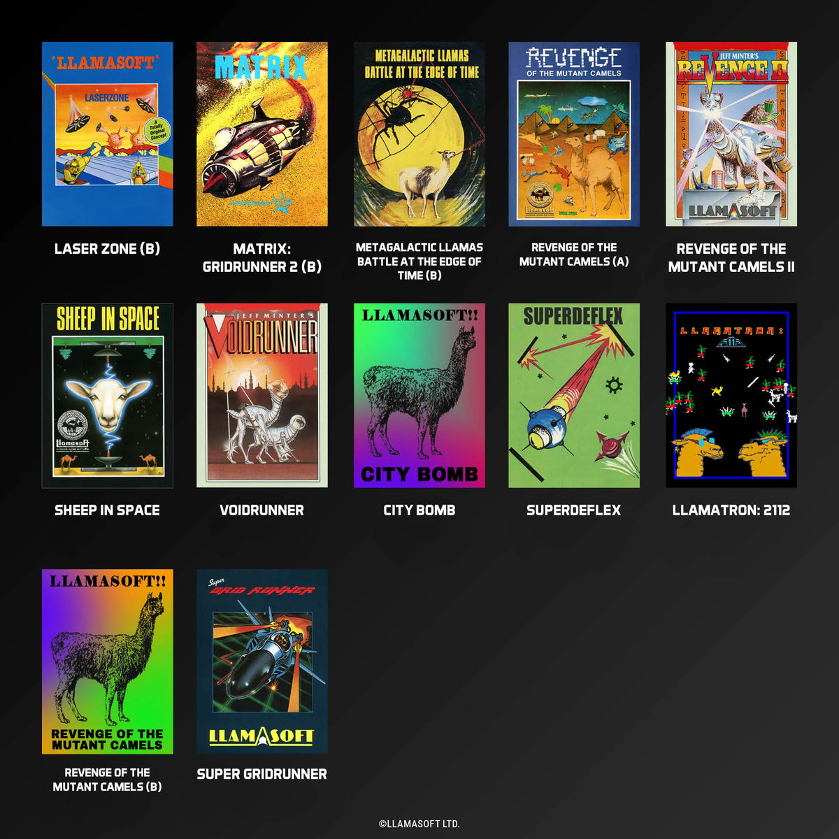 The Llamasoft Collection| Microplay Newmarket