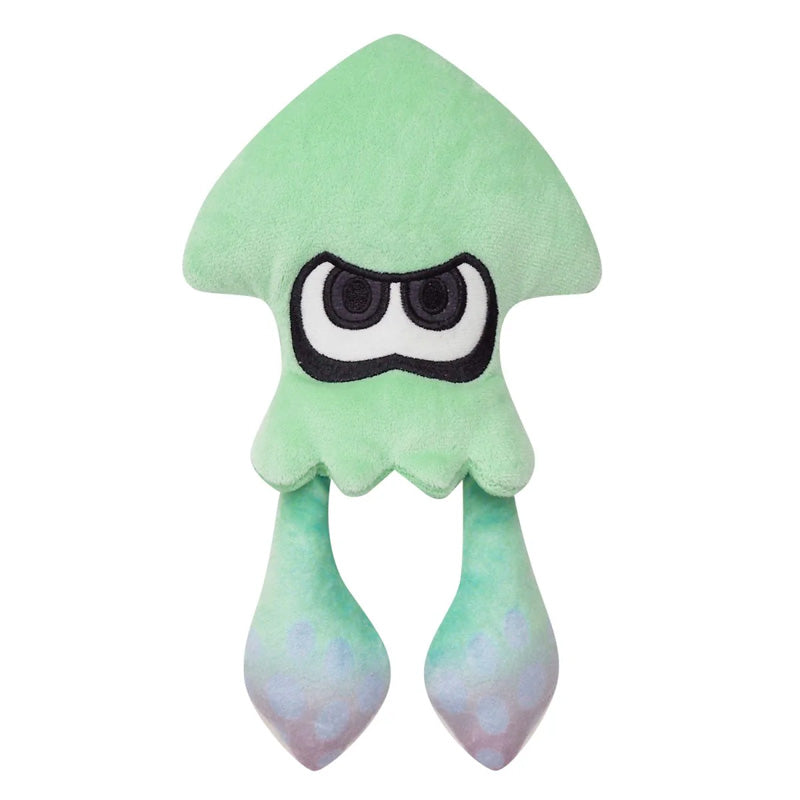 Splatoon All Star Collection Inkling Squid (Sea Foam Green) 9" Plush T ...