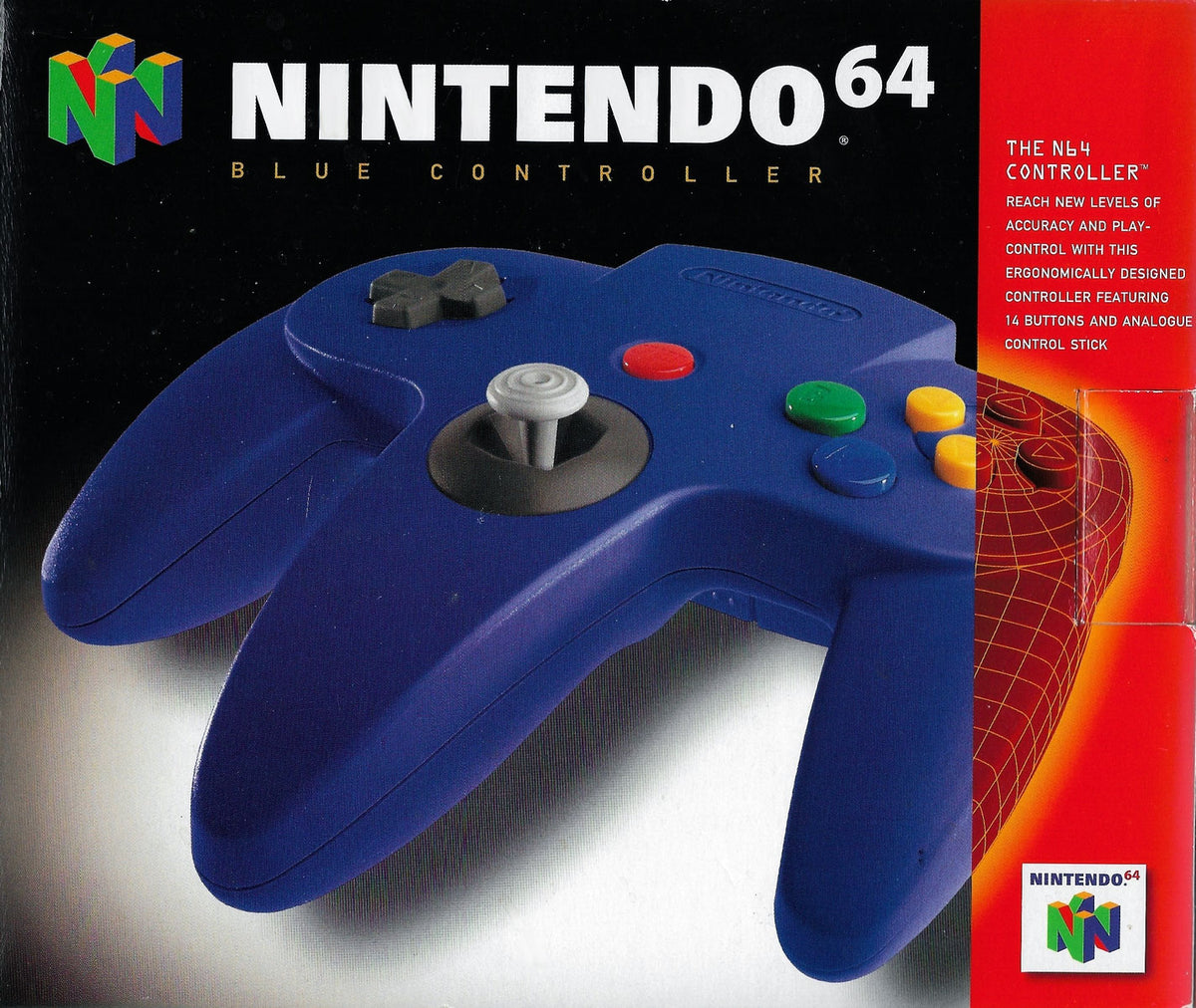 Nintendo 64 Controller (Blue) (Pre-Owned)| Microplay Newmarket