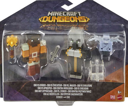 Minecraft Dungeons 3.25" Ebo & Evoker Deluxe Figure| Microplay Newmarket