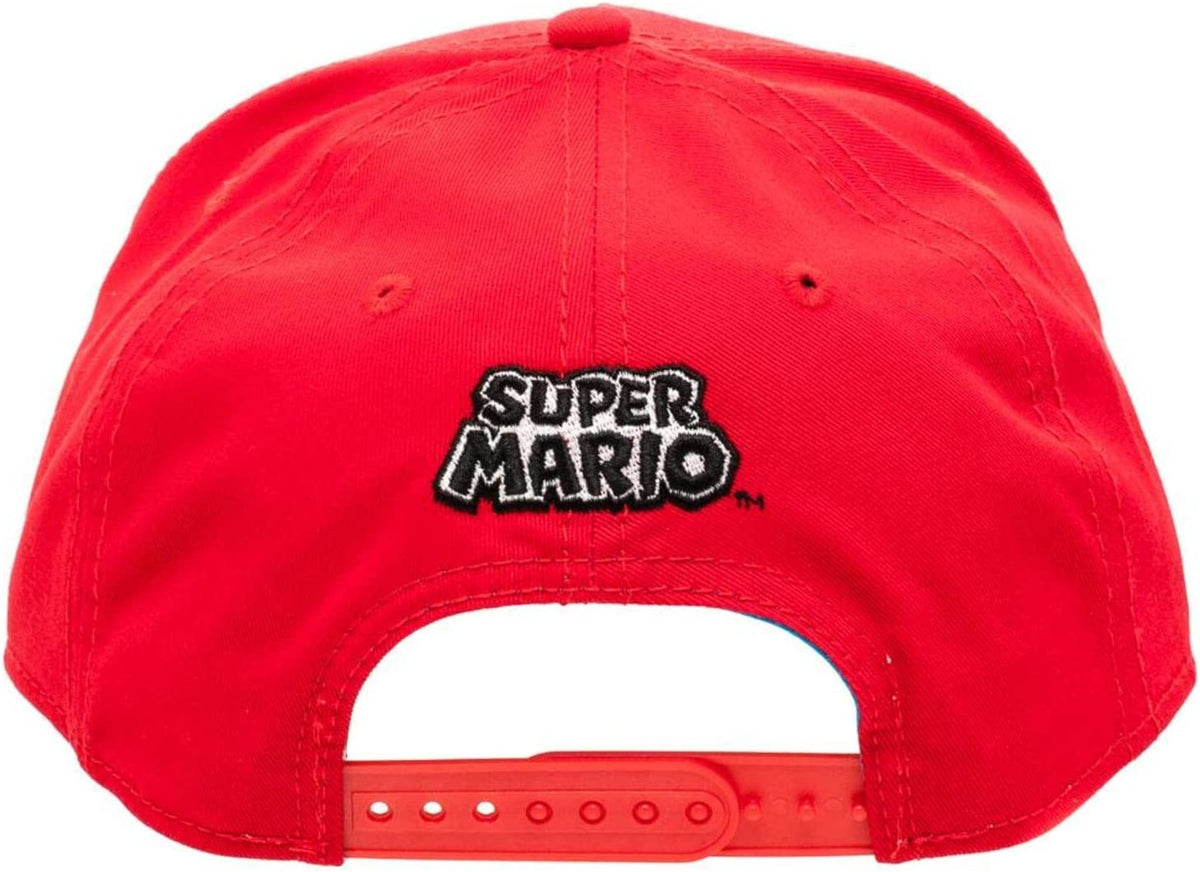 Mario 'M' Logo Snapback Hat| Microplay Newmarket