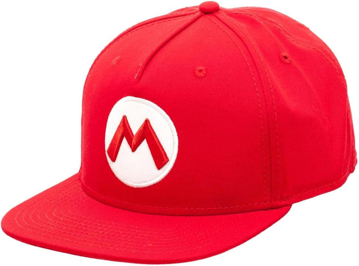 Mario 'M' Logo Snapback Hat| Microplay Newmarket