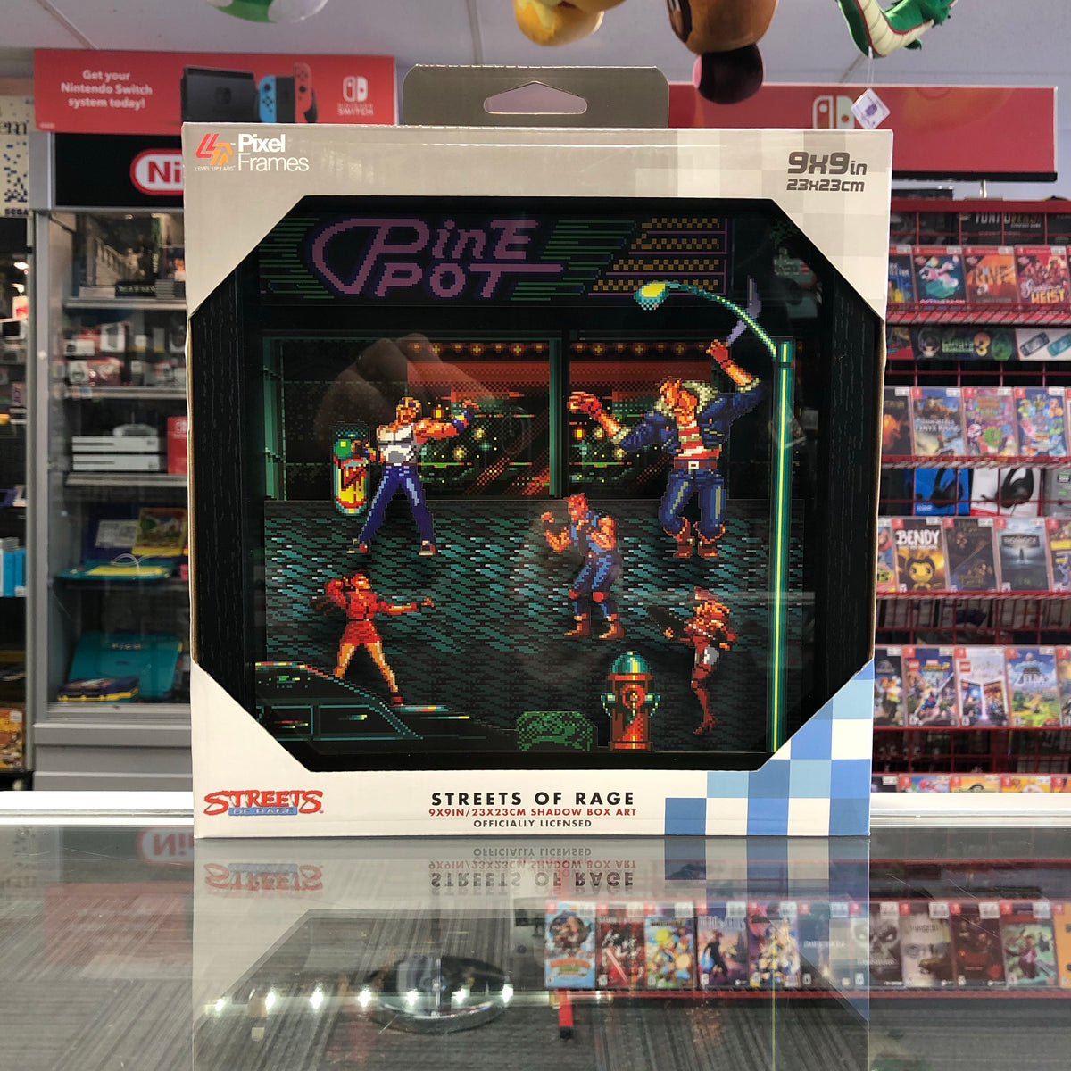 Streets of Rage Pixel Frame (9x9in)| Microplay Newmarket
